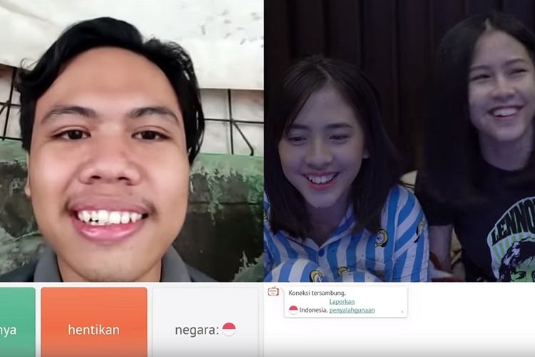 Kocak! Begini Reaksi Orang-orang Ketika Di-video Call Zara dan KYla JKT48