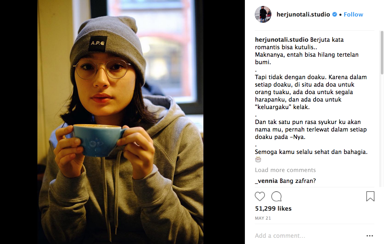 Herjunot Ali Instagram