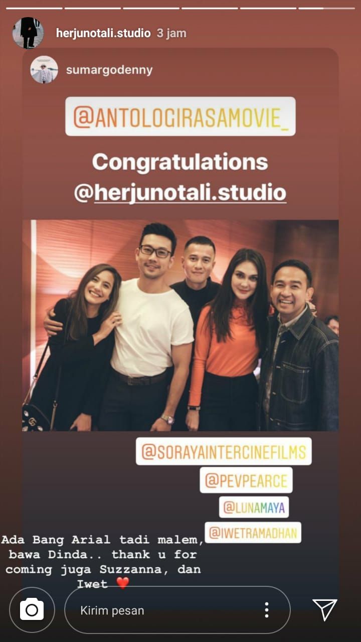 Pevita Pearce Dan Herjunot Ali