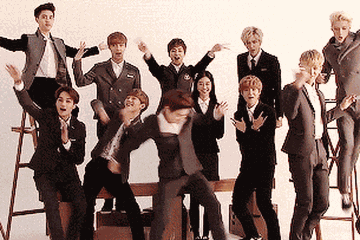 Exo Group Gif