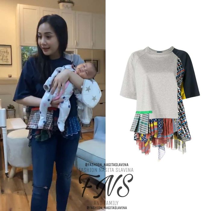 Pakai Baju Bak Kain Perca dari Kolor Seharga Jutaan, Nagita Slavina Tuai Komentar Lucu Netizen ...