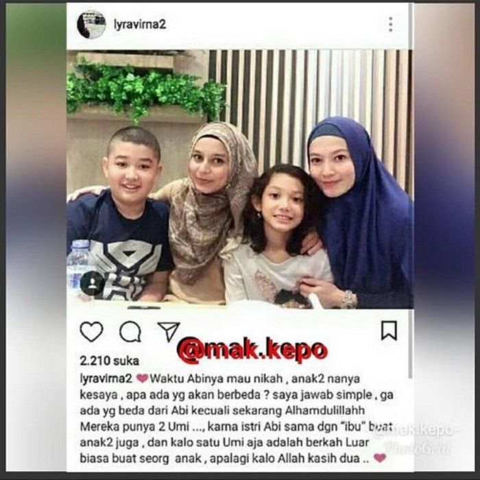 Anak Lyra Virna Punya Dua Ibu? Ini Penjelasannya