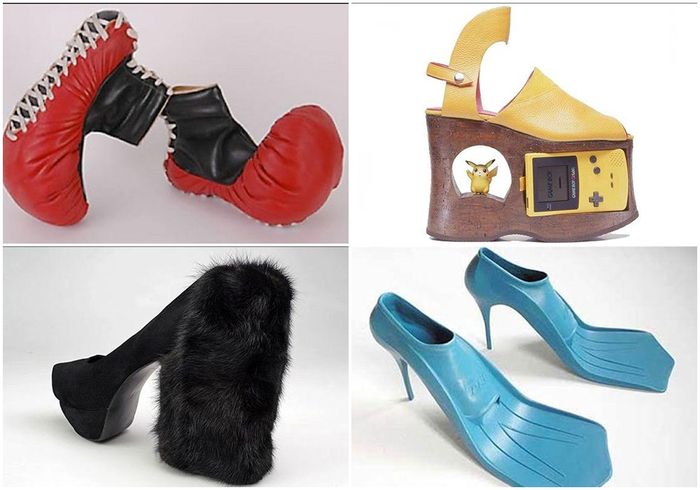 4 Model Sepatu Super Aneh di Dunia yang Bikin Geleng Kepala