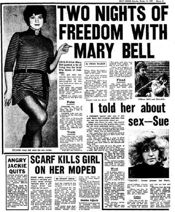 Mary Bell, Bocah Pembunuh Berantai Berdarah Dingin Asal Inggris - Semua ...