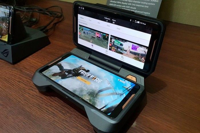 Foto-Foto Asus ROG Phone, Hape Game Terbaru yang Gahar Banget - Semua ...
