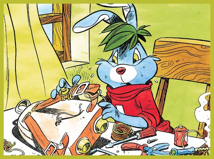 Cergam Bobo: Tas Roket - Bobo