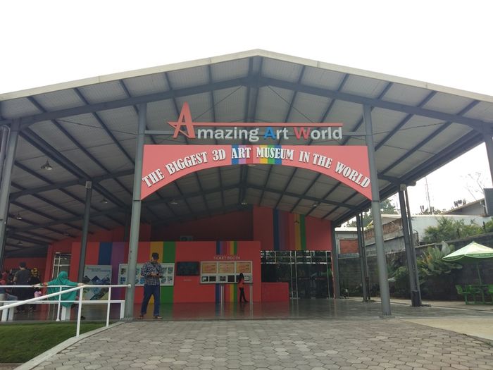 Terbesar di Dunia, Begini Spot Foto-Foto Cantik di Amazing Art World ...