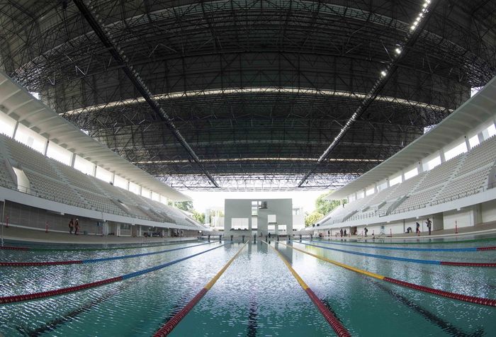 Makin Keren dan Modern, Inilah Tampilan GBK Aquatic Stadium Untuk Asian ...