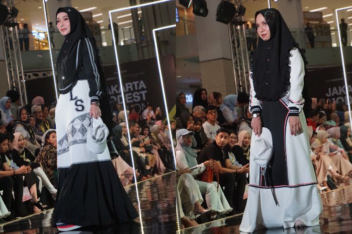 Lina Sukijo Hadirkan Busana Modest Sporty untuk Menyambut Asian Games di Panggung Jakarta Modest ...