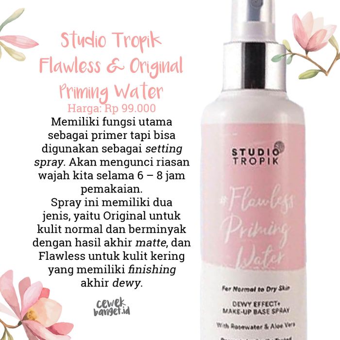 5 Setting Spray Lokal di Bawah 100 ribu. Bikin Makeup Tahan Lama ...