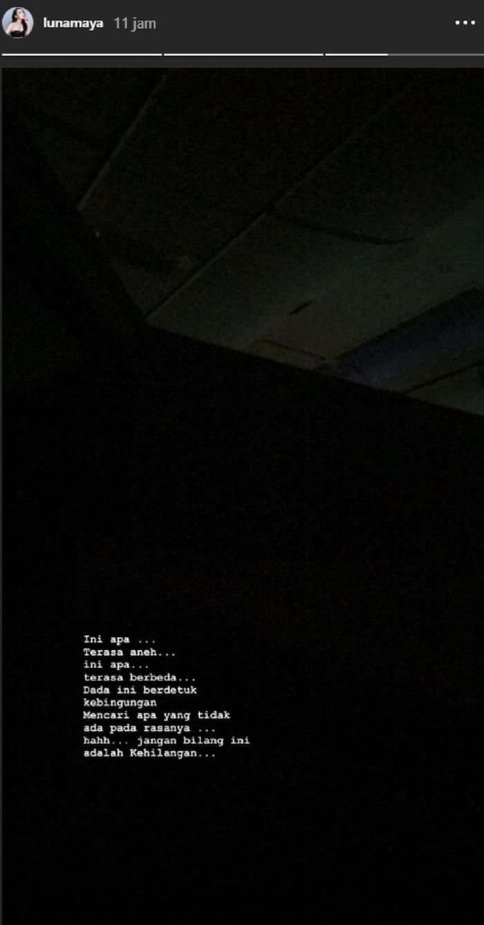 Tak Hanya Isyaratkan Putus dari Reino Barack, Luna Maya Kini Bercerita Rasanya Kehilangan! - Nova