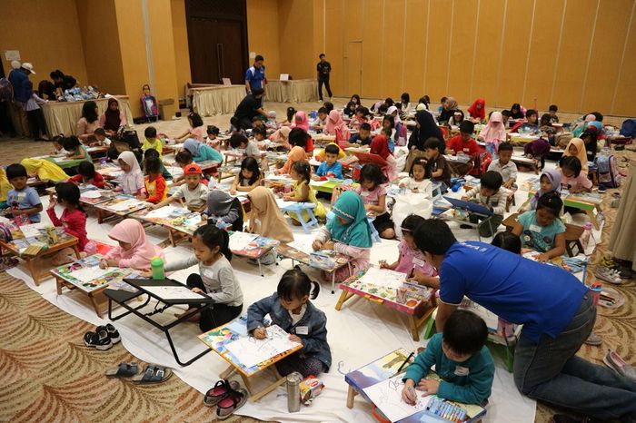 Memperingati Hari Tani Nasional, Hotel Santika Premiere Bintaro Gelar Lomba Mewarnai