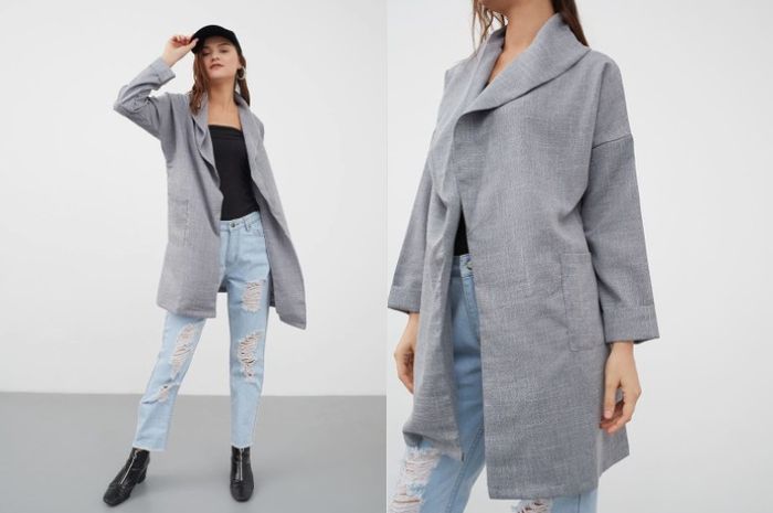 Tiru Gaya Selebgram Soraya Ulfa dengan Pilihan Outer dan Wide Leg Pants ...