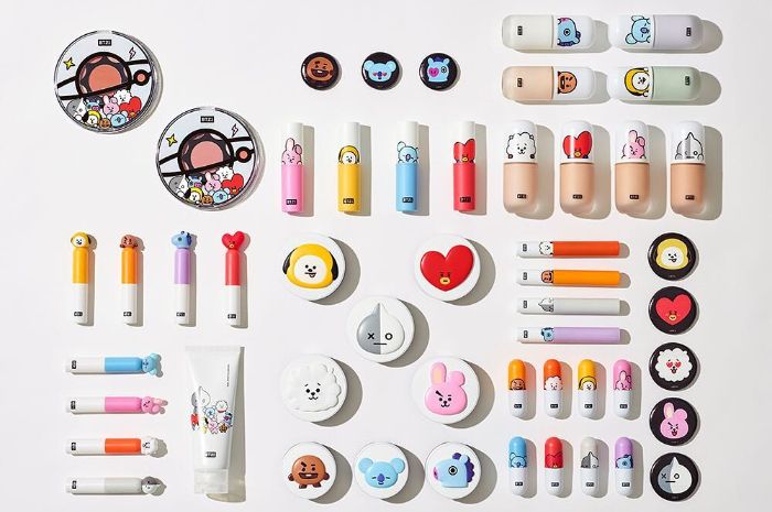 VT Cosmetics X BTS Luncurkan Makeup dengan Kemasan Menggemaskan! - Stylo