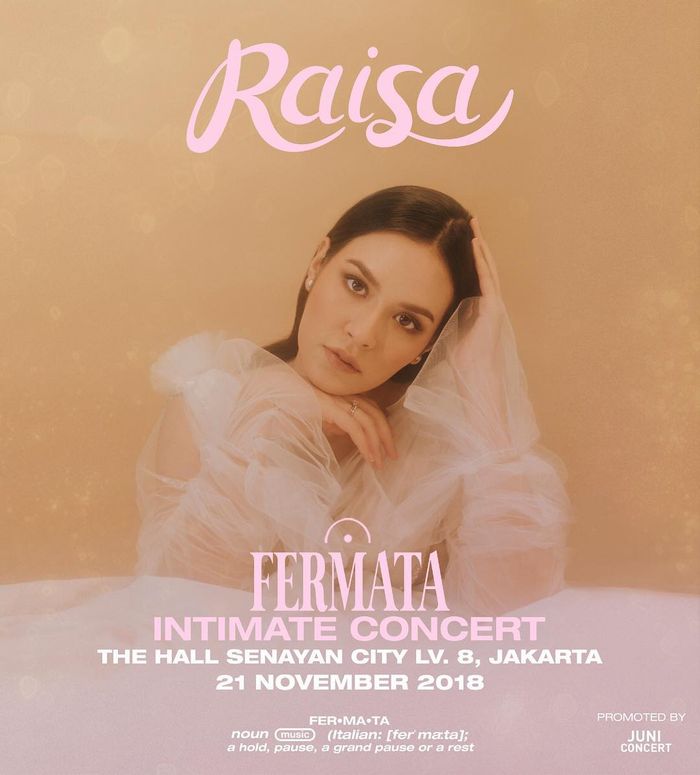 Gelar Konser, Raisa Andriana Kenalkan Sang Jabang Bayi