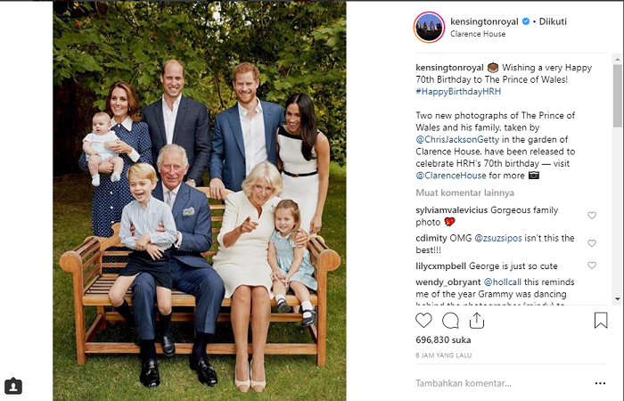 Pangeran Charles Ulang Tahun, Tersebar Foto Lawasnya Saat di Gendongan ...