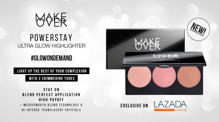 Make Over Powerstay Ultra Glow Highlighter Resmi Meluncur ke Pasaran ...