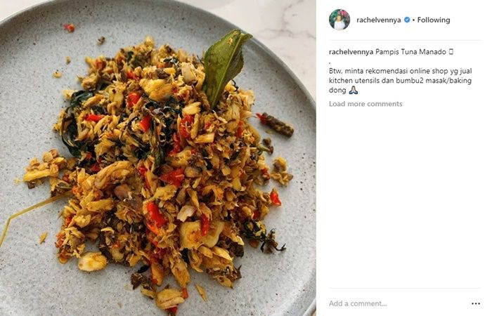 Masakan Selebgram: Pampis Tuna Manado ala Rachel Vennya yang Mudah ...
