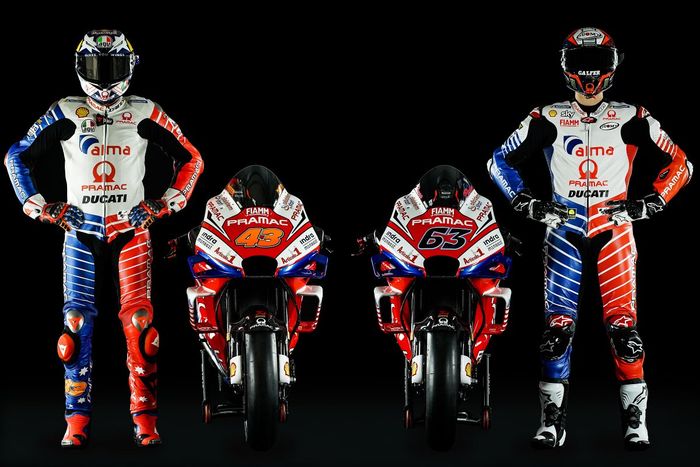 Deretan Foto Peluncuran Motor Tim Pramac Racing Musim 2019 Dengan Logo ...