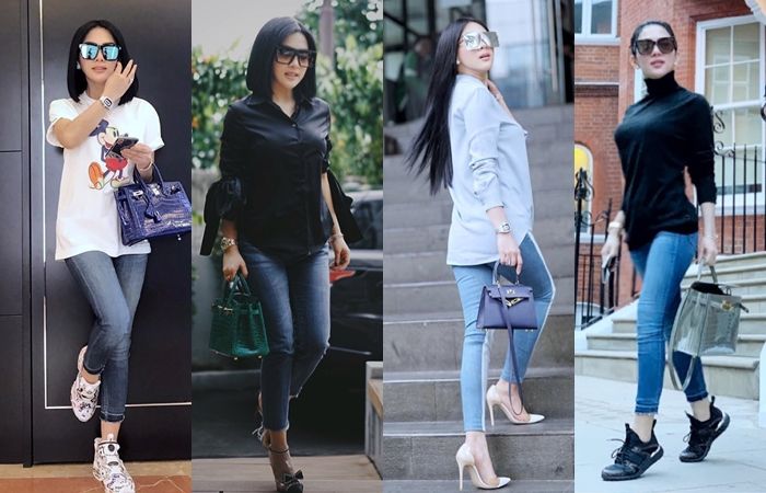 Saking Tajirnya, Syahrini Letakkan Tas Mewah Hermes Seharga 800 Juta ...