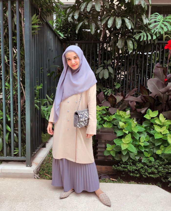 Tips Modis Lebaran: Model Hijab Syar'i 2019 ala Zaskia Sungkar - Semua ...