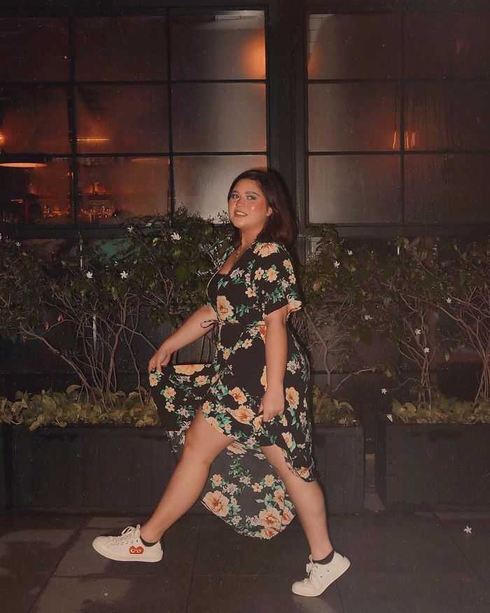 Inspirasi OOTD Badan Plus Size Ala Sarah Ayu, Beauty Vlogger Blasteran ...