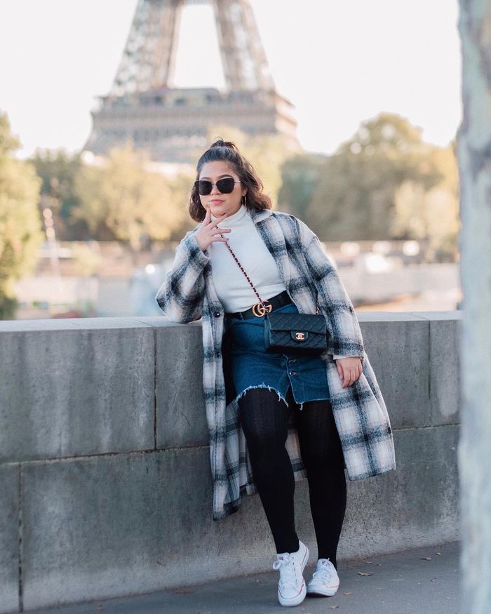 Inspirasi OOTD Badan Plus Size Ala Sarah Ayu, Beauty Vlogger Blasteran ...