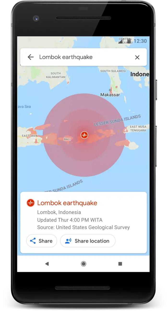 Semakin Canggih, Google Maps Bakal Tampilkan Informasi Bencana Alam - Hai
