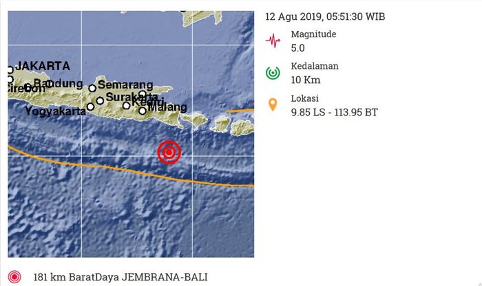 Gempa Guncang Bali Sebanyak 4 Kali Senin Pagi, ini Alasan Kenapa Indonesia Sering Dilanda Gempa ...