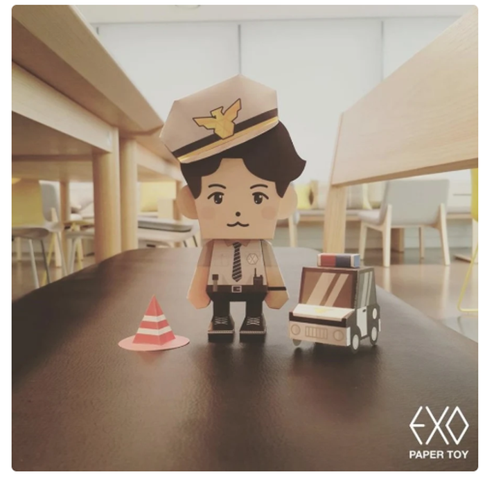 Menggemaskan! Baekhyun EXO Jadi Inspirasi untuk Maskot Kantor Polisi ...