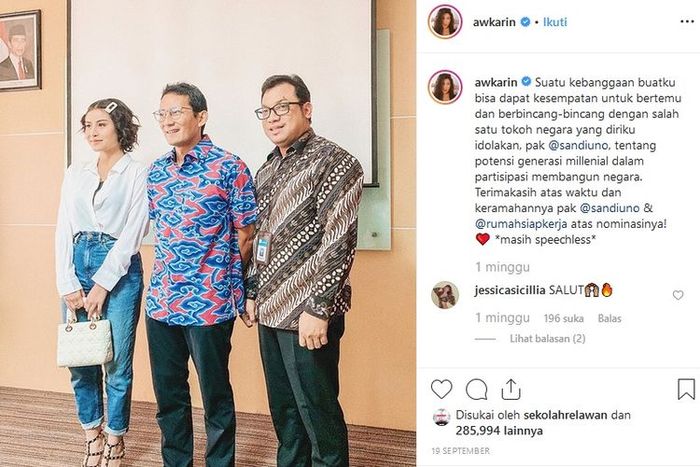 Dikira Mantan Istri Sandiaga Uno, Reaksi Selebgram Cantik Ini Tak ... Dikira Mantan Istri Sandiaga Uno, Reaksi Selebgram Cantik Ini Tak ...