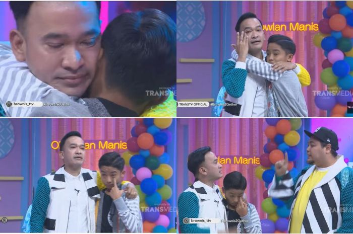 Nyanyikan Lagu Titip Rindu Untuk Ayah di Depan Ruben Onsu, Betrand Peto Menangis - Tribunnews Bogor