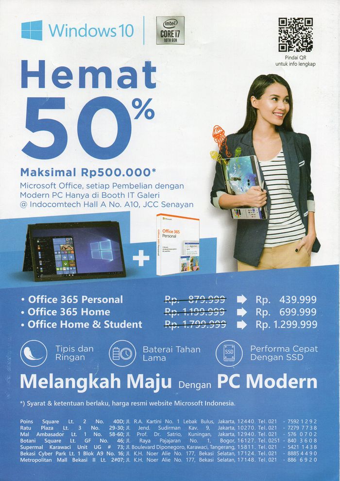 Indocomtech 2019: IT Galeri Tawarkan Perangkat Core Generasi ke-10 ...