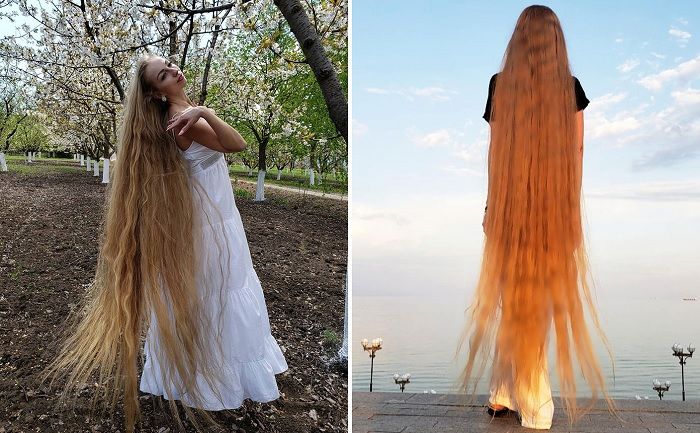 Gadis ini Menjadi Sosok Rapunzel di Dunia Nyata, Tak Pernah Potong ...