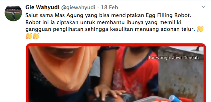 Viral, Robot Canggih Karya Anak Indonesia Ini Bisa Bikin Telur Dadar ...