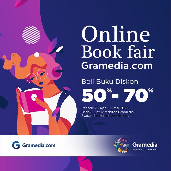 Gramedia Gelar Online Book Fair Perdana Bertabur Promo dan Hadiah, Buku ...