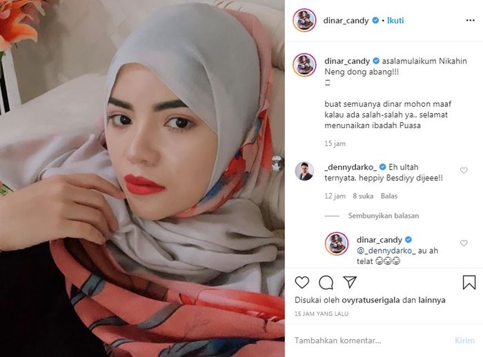 Dikenal Seksi, Lihat Penampilan Terbaru Dinar Candy yang Pakai Hijab ...