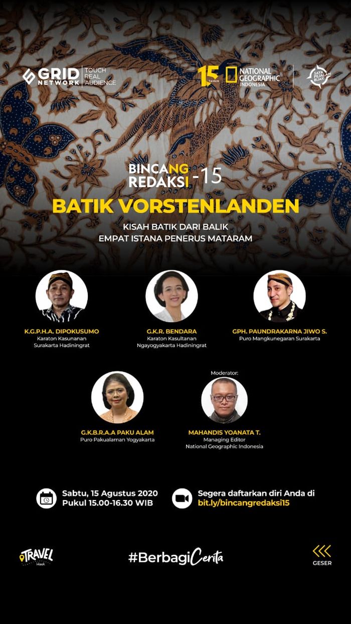 Batik Vorstenlanden: Kisah Batik Dari Empat Istana Penerus Mataram ...