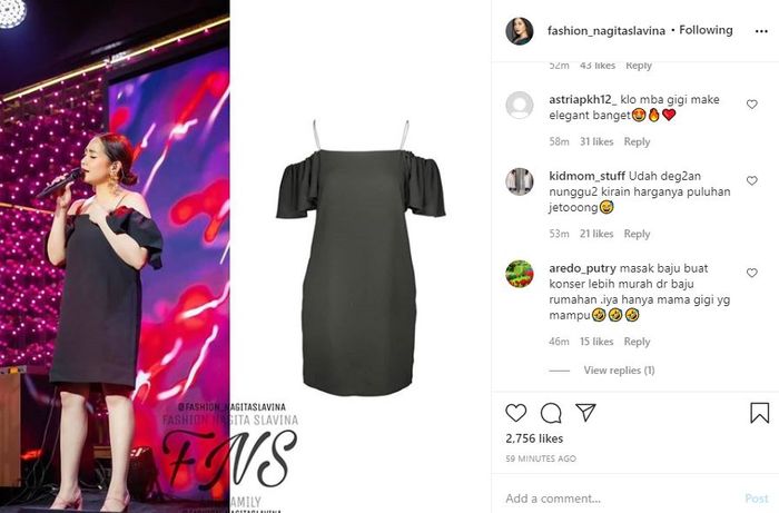 Nggak Nyangka! Ternyata Segini Harga Mini Dress Nagita Slavina untuk Konser yang Bikin Heboh ...