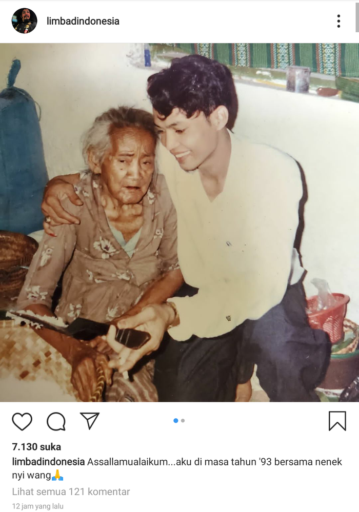 Magician Limbad Unggah Foto Masa Muda, Netizen Sebut Mirip Michael Jackson