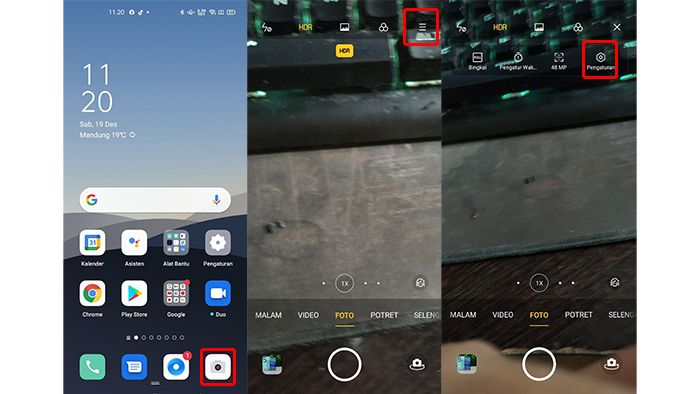 Cara Mudah Menghilangkan dan Kustomisasi Watermark Foto Oppo Reno4 ...