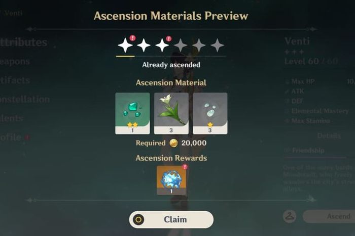 Genshin Impact Releases Update Version 1.2, Presents Some New Content