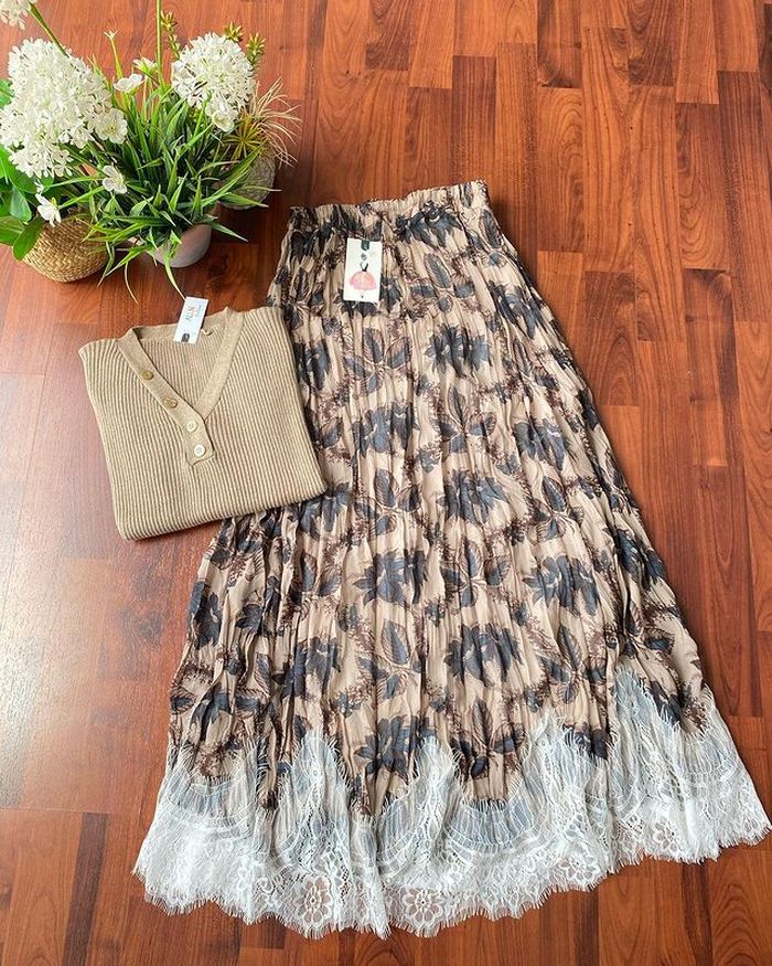 Rekomendasi Rok Panjang Estetik Korean Style di Bawah 200 Ribu - Semua ...