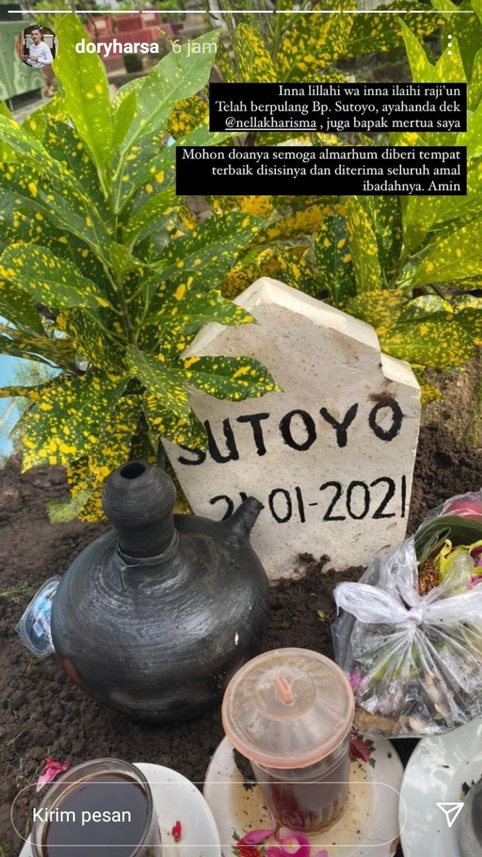 Unggah Foto Makam, Nella Kharisma Kabarkan Sang Ayah Meninggal Dunia - Hype Unggah Foto Makam, Nella Kharisma Kabarkan Sang Ayah Meninggal Dunia - Hype