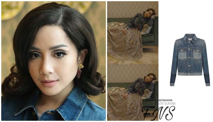Tampil Beda dengan Makeup 60's, Denim Jacket Nagita Slavina Bikin Syok Netizen Saat Tahu Harga ...