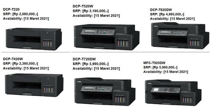 Brother Luncurkan Enam Printer Multifungsi, Harga Mulai Dua Jutaan ...