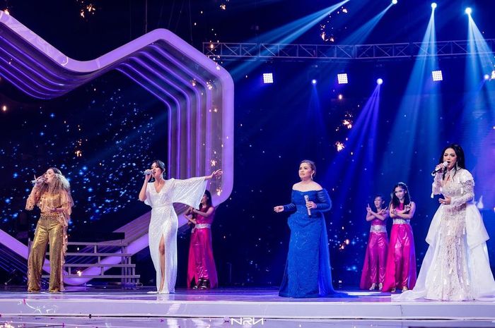 Diberi Kesempatan Duet dengan 3 Diva, Intip Penampilan Raisa Andriana ...