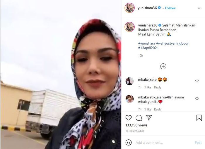 Tampilan Yuni Shara Kenakan Hijab Dibanjiri Pujian, Netizen sampai Sebut Mantan Raffi Ahmad ...