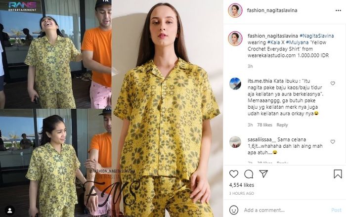Istri Sultan Andara Pakai Piyama Seharga Rp 1 Juta, Netizen Lagi-Lagi Dibuat Tercengang oleh ...