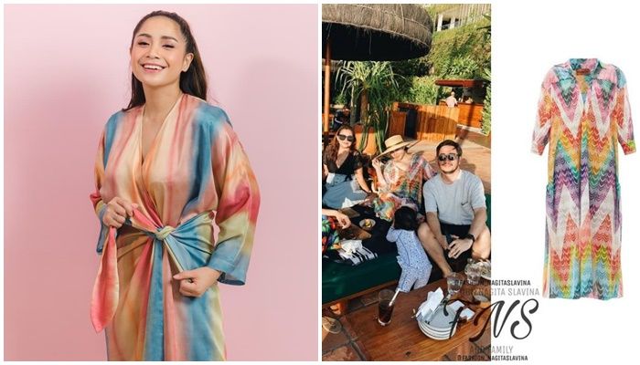 Asyik Liburan ke Pantai Pakai Dress Seharga Motor, Nagita Slavina Curi Perhatian Netizen: Isi ...